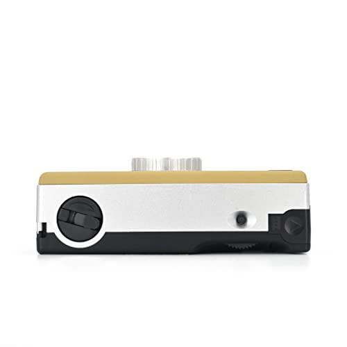 KODAK EKTAR H35 Half Frame Film Camera, 35mm, Reusable, Focus-Free, Lightweight, Easy-to-Use (Sand) (Film & AAA Battery are not Included)