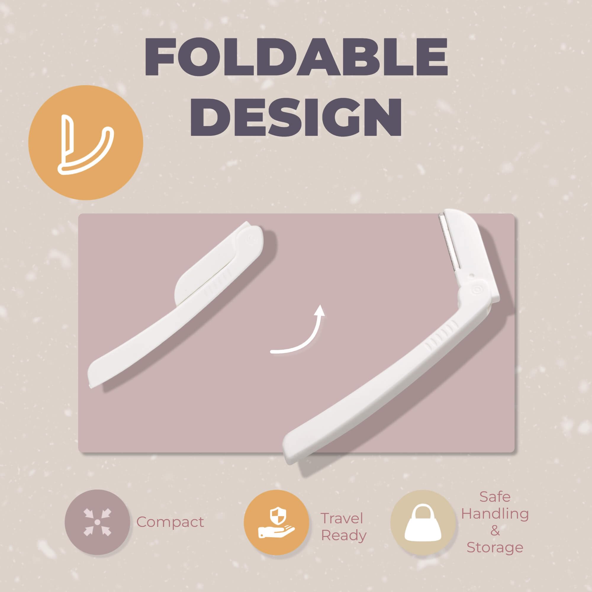 Dermaplaning Tool (6 Count) β Easy to Use Dermaplane Razor For Face β Facial Hair Removal for Women - Blade for Eyebrows and Peach Fuzz β Face Shavers for Women Help Exfoliate and Smooth the Skin