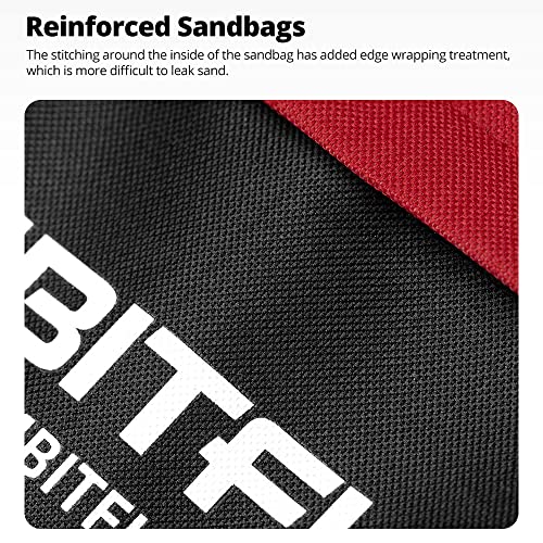 AMBITFUL Set of Four Heavy Duty Sand Bag Photography Studio Video Stage Film Sandbag Saddlebag for Light Stands Boom Arms Tripods