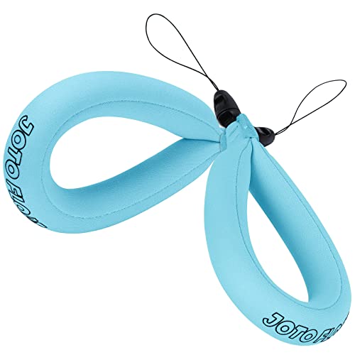 JOTO 2 Pack Floating Wrist Strap for Waterproof Camera Underwater Phone Pouch up to 11 ounce/315g -Blue