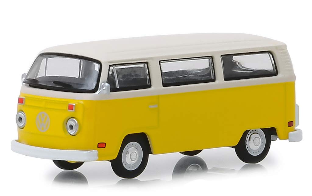 1978 Type 2 (T2) Bus Yellow with White Top Little Miss Sunshine (2006) Movie Hollywood Series 22 1/64 Diecast Model by Greenlight 44820 C