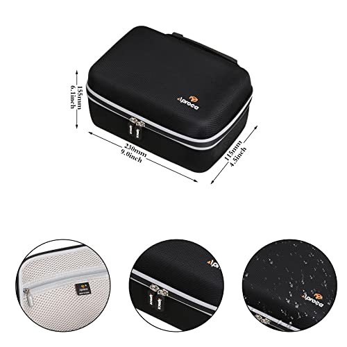 Aproca Hard Storage Travel Protective Case, for Canon EOS Rebel T7 DSLR Camera and Lens