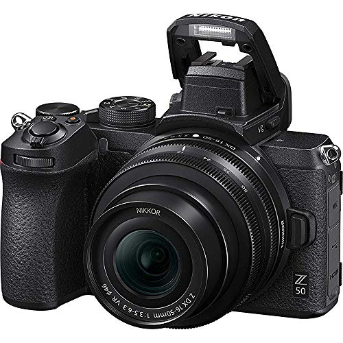 Nikon Z50 DX Mirrorless Camera with NIKKOR Z DX 16-50mm f/3.5-6.3 VR Lens - 1633B (Renewed)