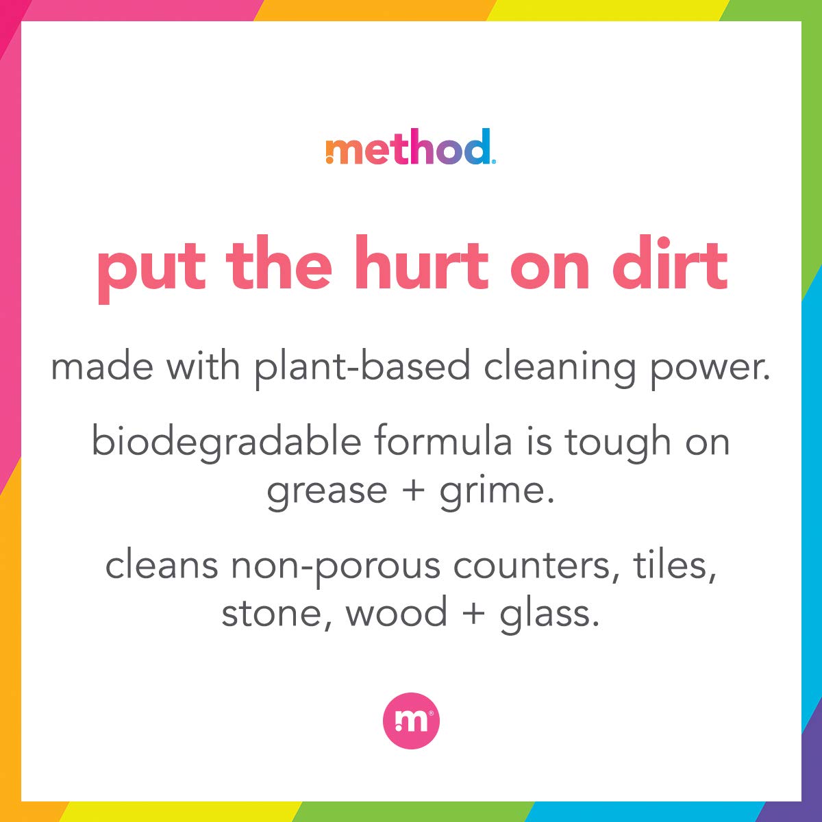 Method All-Purpose Cleaner Spray, Plant-Based and Biodegradable Formula Perfect for Most Counters, Tiles, Stone, and More, Lime + Sea Salt, 28 oz Spray Bottles, 4 Pack, Packaging May Vary