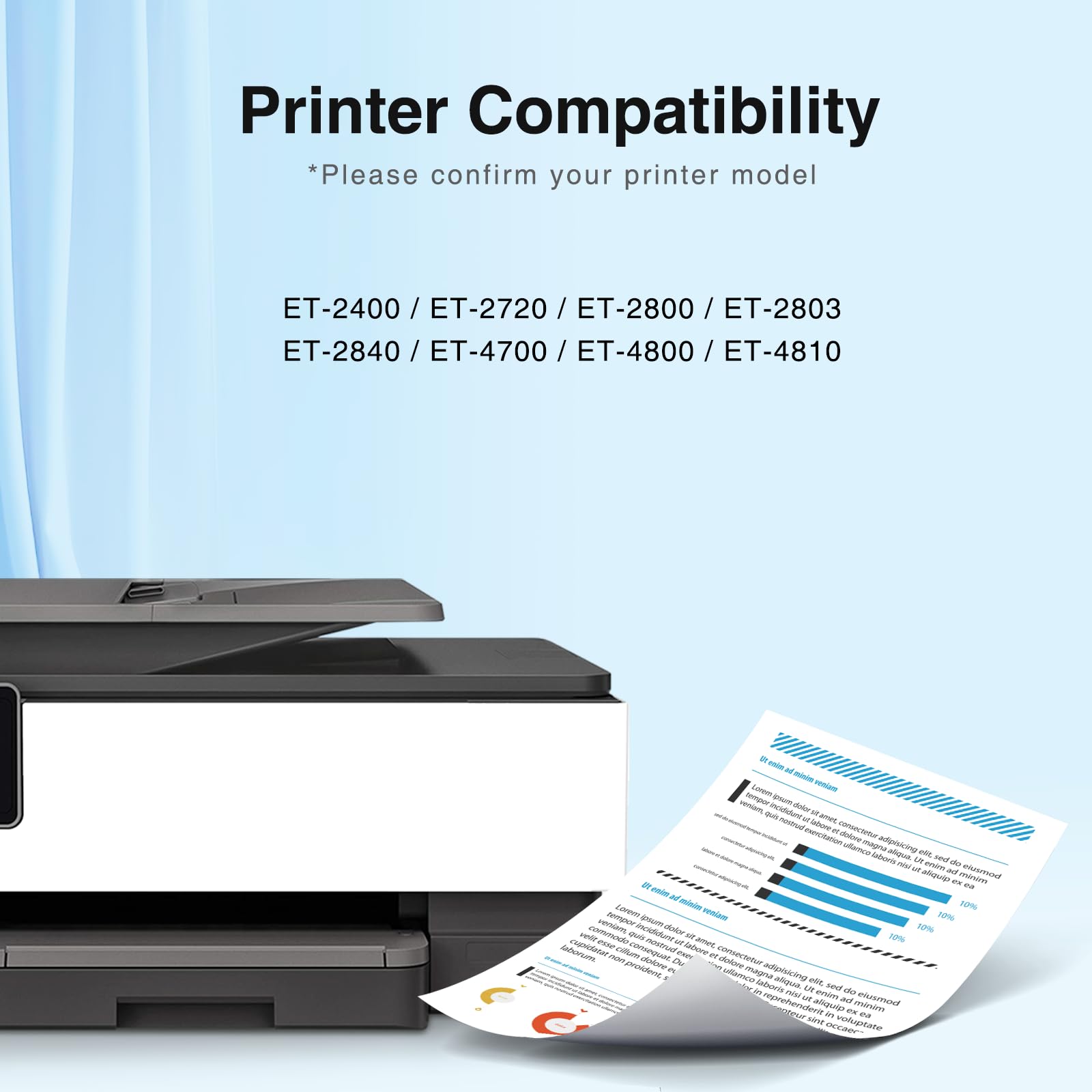 st@r ink Compatible Ink Bottle Replacement for Epson 522 T522 (Black) Refill for EcoTank ET-2720 ET-2800 ET-4700 ET-4800 ET-2710 ET-2803 Printer, 3 Packs