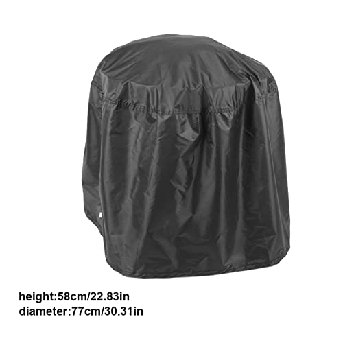 BBQ Cover, 30in Outdoor Waterproof Barbecue Protector Garden Patio Gas Grill Protector Weather Resistant Fade Resistant