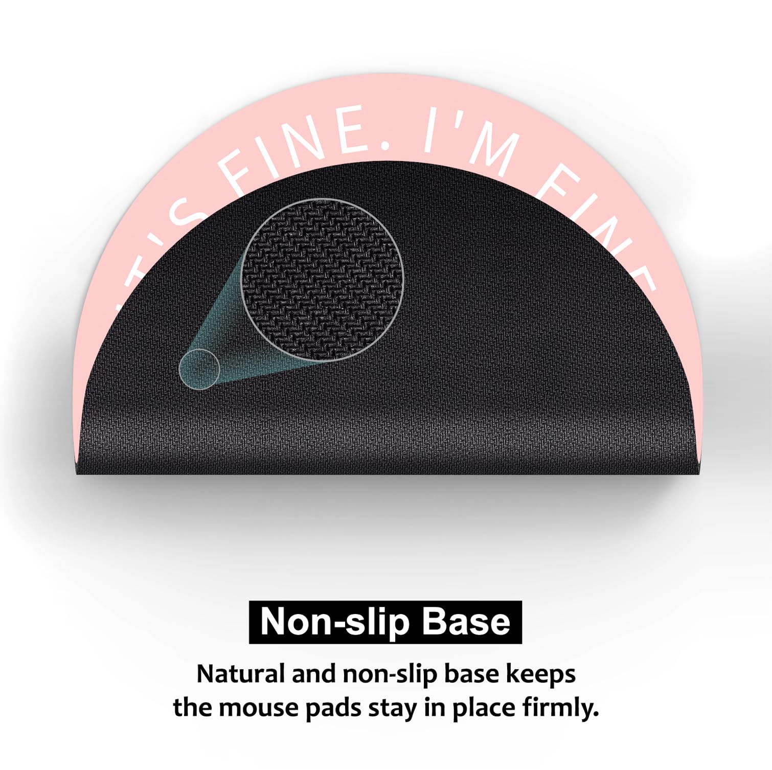 Audimi Cute Mouse Pad Mouse Mat Anti-Slip Base for PC Office Working Gaming, Red Dumpster 8.7x8.7 Inch (22X22X0.3Cm)