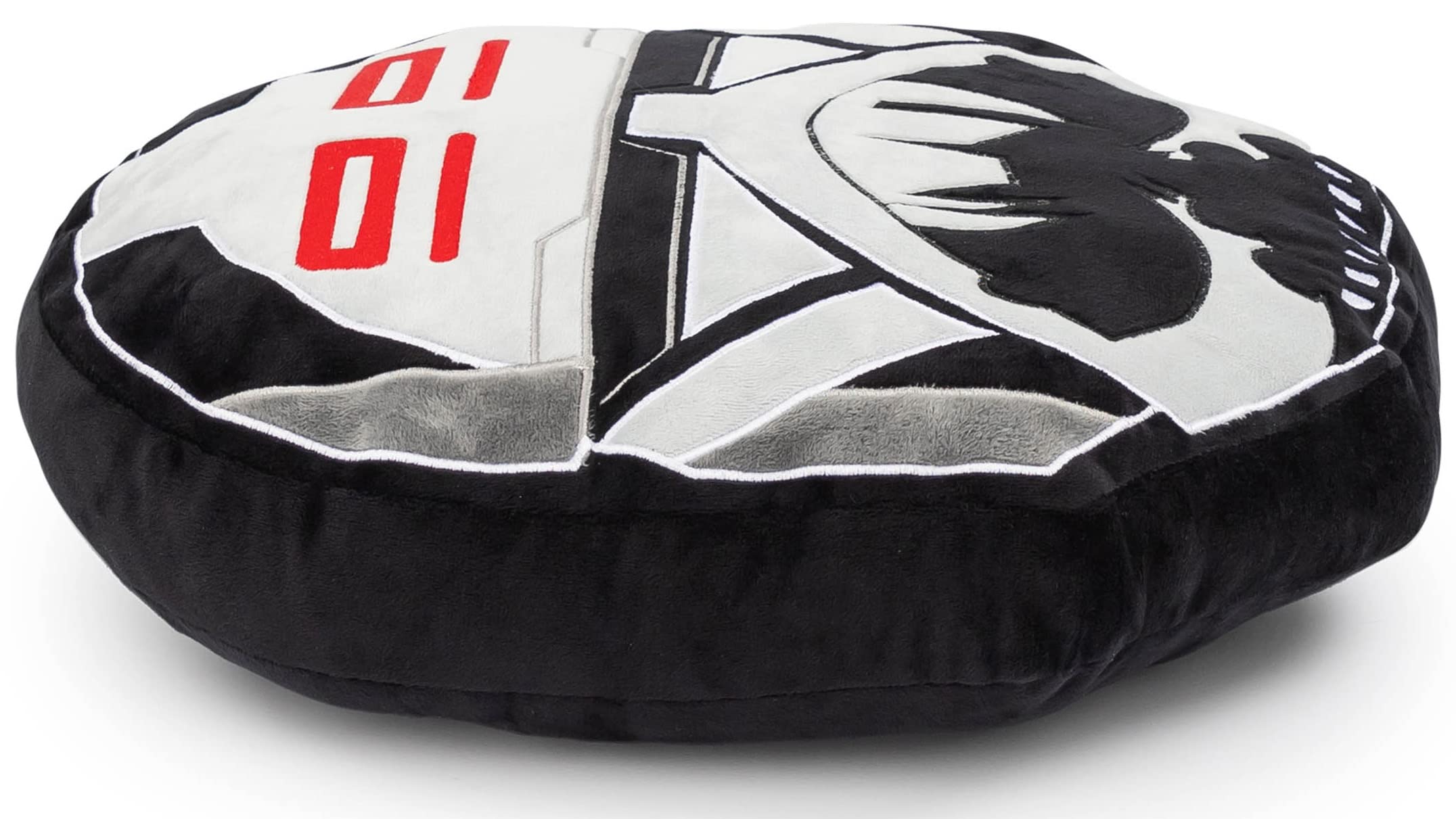 Jay Franco Star Wars The Bad Batch Echo Shaped Decorative Pillow - Kids Super Soft Throw Plush Pillow - Measures 16 inches (Official Star Wars Product)