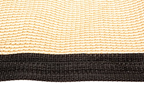 Be Cool Solutions 70% Brown Outdoor Sun Shade Canopy: UV Protection Shade Cloth| Lightweight, Easy Setup Mesh Canopy Cover with Grommets| Sturdy, Durable Shade Fabric for Garden, Patio & Porch 6'x12'