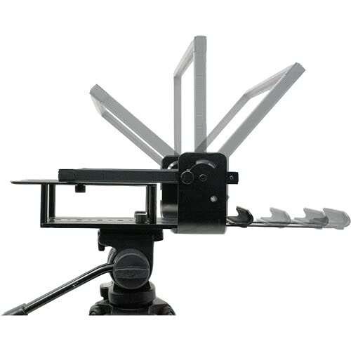 Glide Gear TMP100 Adjustable iPad/ Tablet/ Smartphone Teleprompter Beam Splitter 70/30 Glass w/ Carry Case No Plastic All Metal / No Assembly Required
