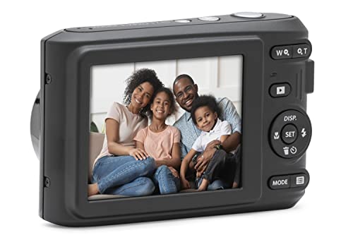 KODAK PIXPRO Friendly Zoom FZ45-BK 16MP Digital Camera with 4X Optical Zoom 27mm Wide Angle and 2.7" LCD Screen (Black)