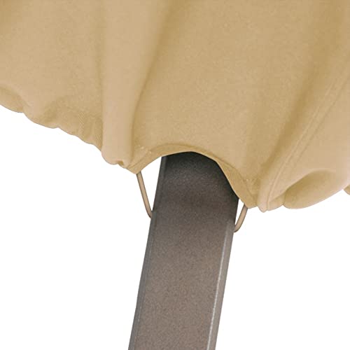 Classic Accessories Terrazzo Water-Resistant 26.5 Inch Patio Chair Cover, Outdoor Chair Covers