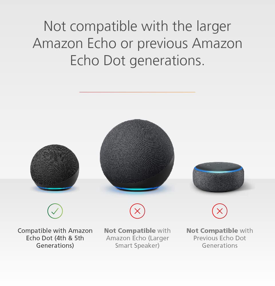 Made for Amazon Battery Base, for Echo Dot (5th generation)