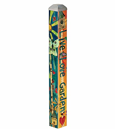 Studio M Garden Celebration 16" Mini Art Pole Small Decorative Indoor/Outdoor Garden Post, Great Gift, Stake Included for Easy Installation, No Digging Necessary -Made in The USA