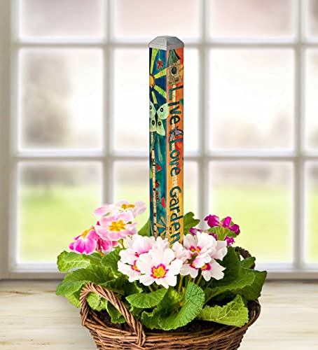 Studio M Garden Celebration 16" Mini Art Pole Small Decorative Indoor/Outdoor Garden Post, Great Gift, Stake Included for Easy Installation, No Digging Necessary -Made in The USA