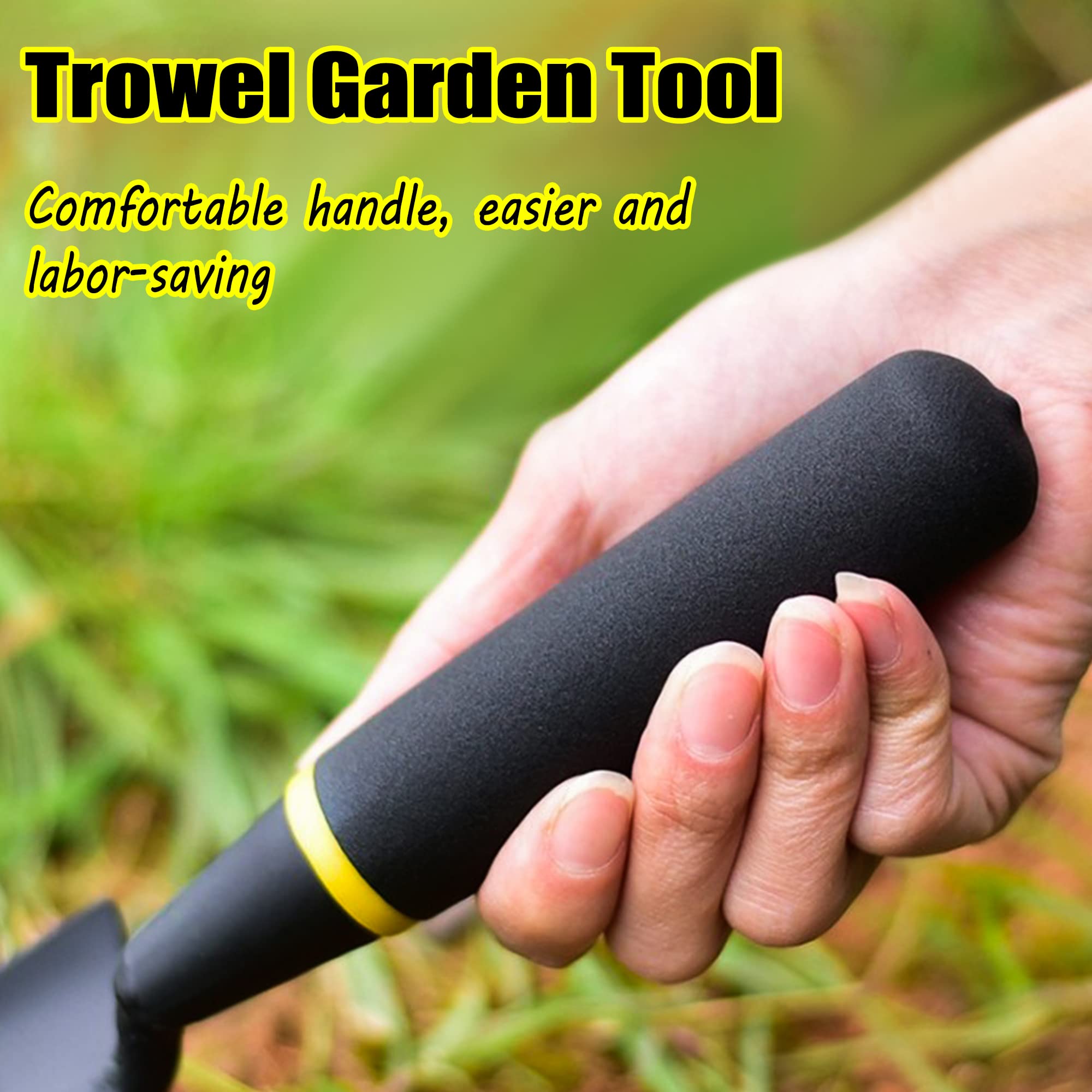 Garden Trowel, Heavy-Duty Trowel Garden Tool, Super Hard Hand Trowel, Garden Shovel for Diligent Farmer Soil Excavation, Planting and Transplanting