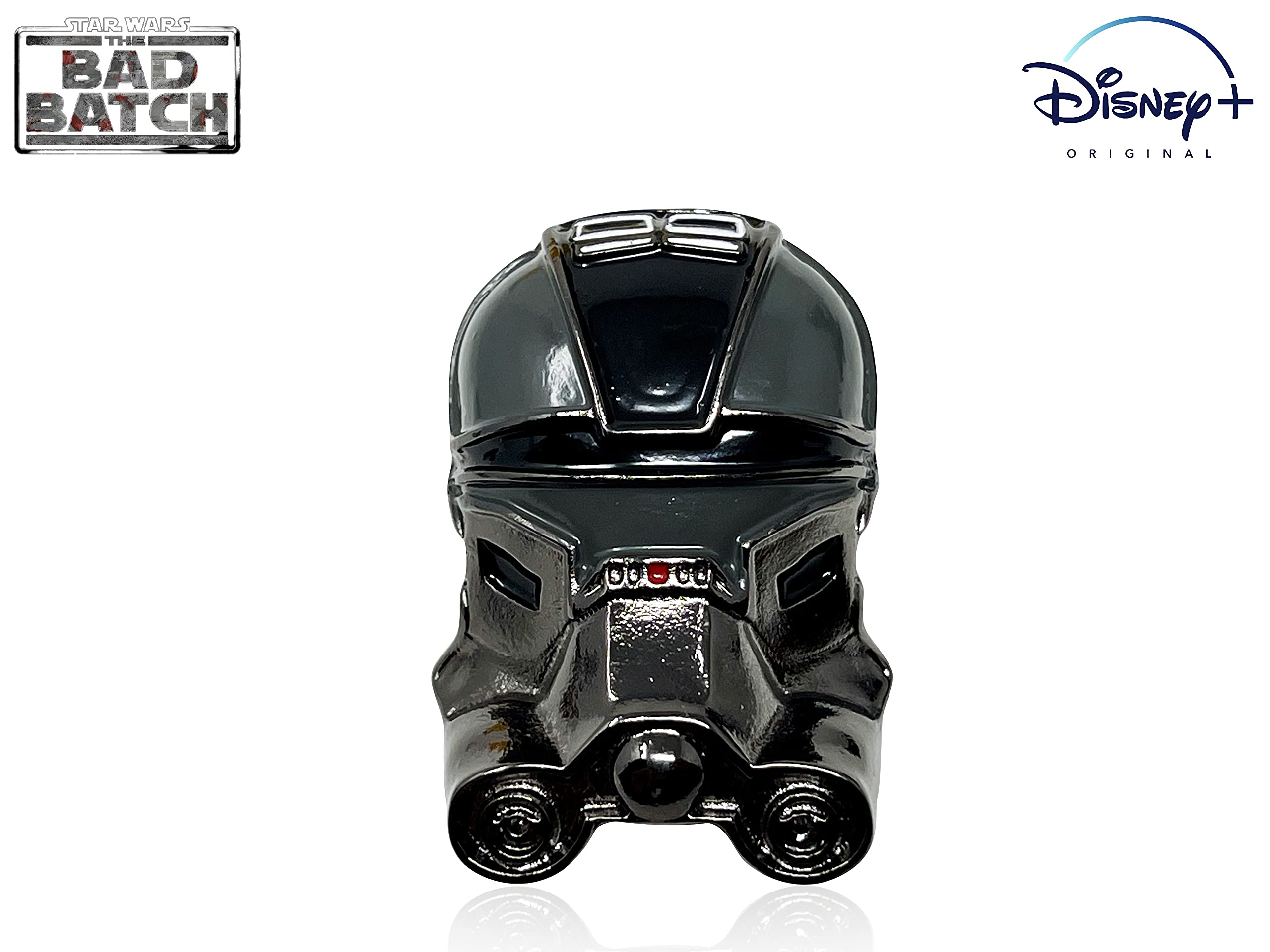 Disney's Star Wars BAD BATCH 3-Dimensional HELMET PIN, Collectors 5 PIN SET, Official Lucasfilm Star Wars Bad Batch 3D METAL HELMETS, 5 x Pins