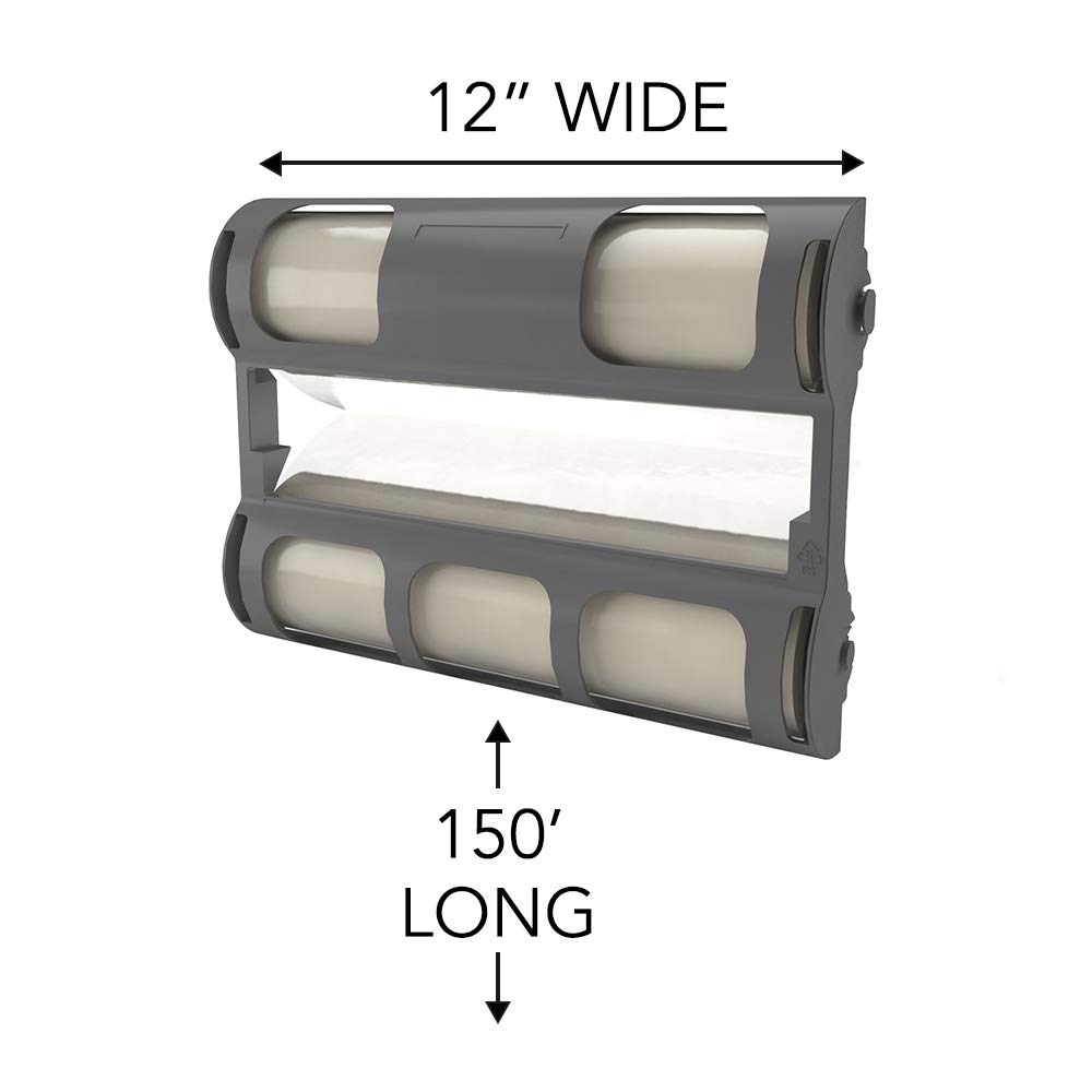 Xyron Standard Laminate Refill for XM1255 & XM1250, Dual, 12" x 150', Refill Cartridge, Cold Lamination (DL1251-150)
