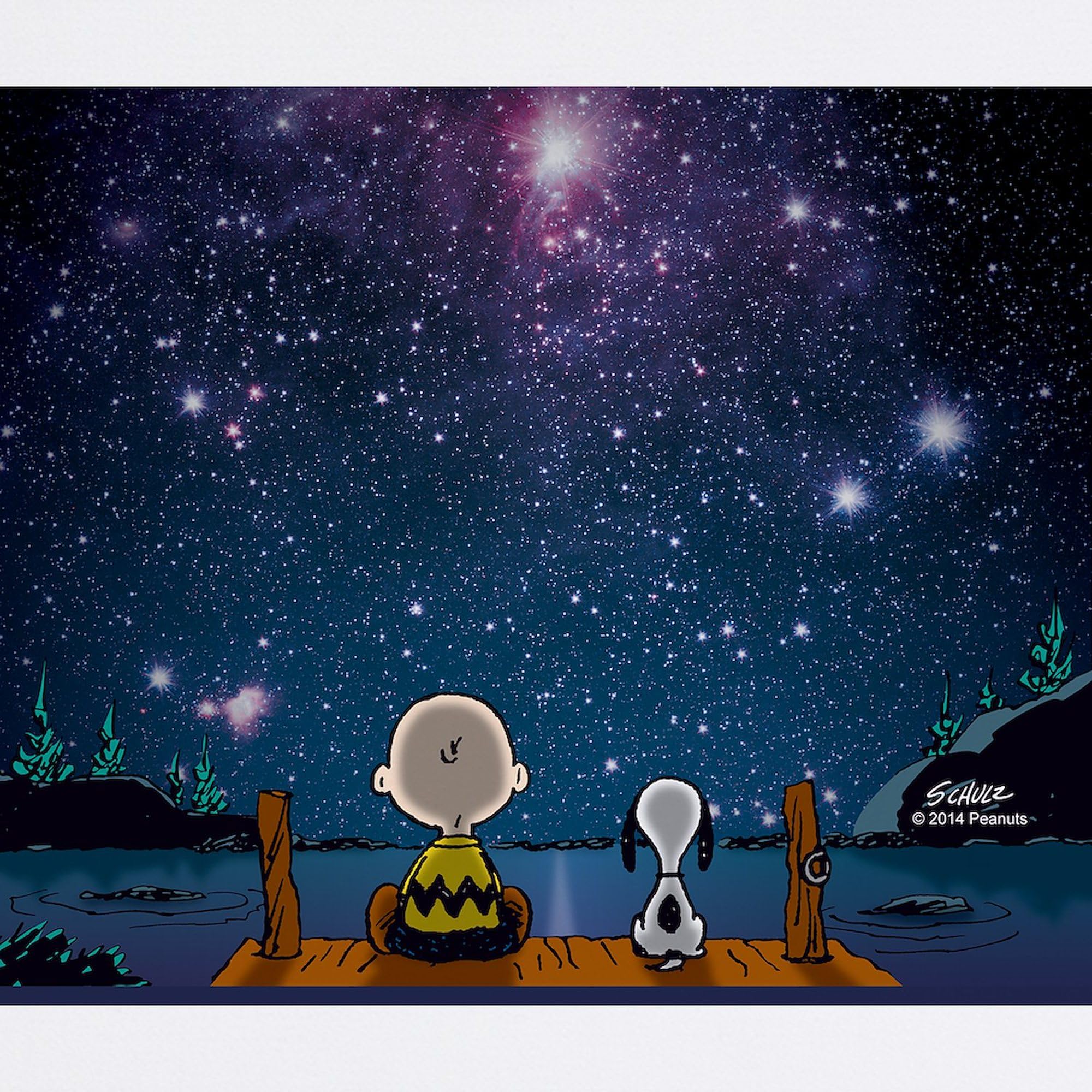 CafePress Spaced Out Peanuts Mousepad Non-Slip Rubber Gaming Mousepad