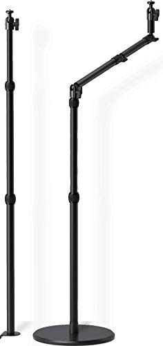 Elgato Master Mount L - Premium Desk Clamp with Pole extendable up to 125cm/49in and 1/4 inch Thread to Mount Lights, Cameras, and Microphones, perfect for Streaming, Videoconferencing, and Studios