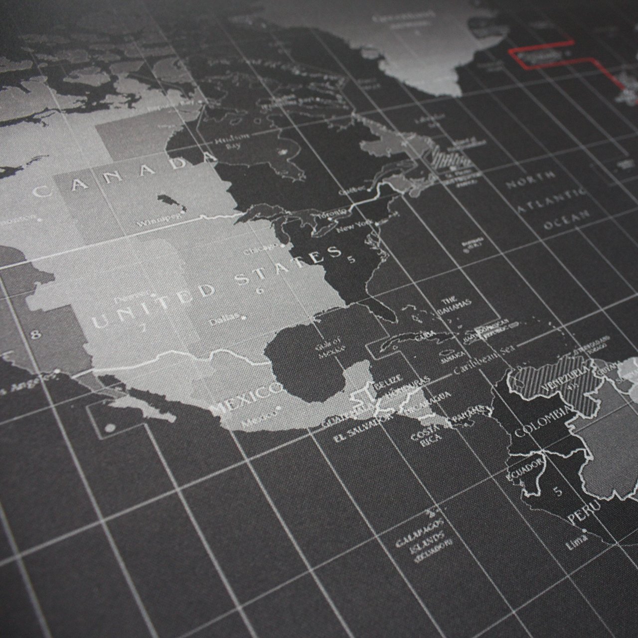 Benvo Extended Mouse Pad Large Gaming Mouse Pad- 35.4x15.7x0.12 inch Computer Keyboard Mouse Mat Non-Slip Mousepad Rubber Base and Stitched Edges for Game Players, Office, Study World Map Design