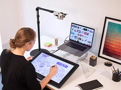 Elgato Master Mount L - Premium Desk Clamp with Pole extendable up to 125cm/49in and 1/4 inch Thread to Mount Lights, Cameras, and Microphones, perfect for Streaming, Videoconferencing, and Studios