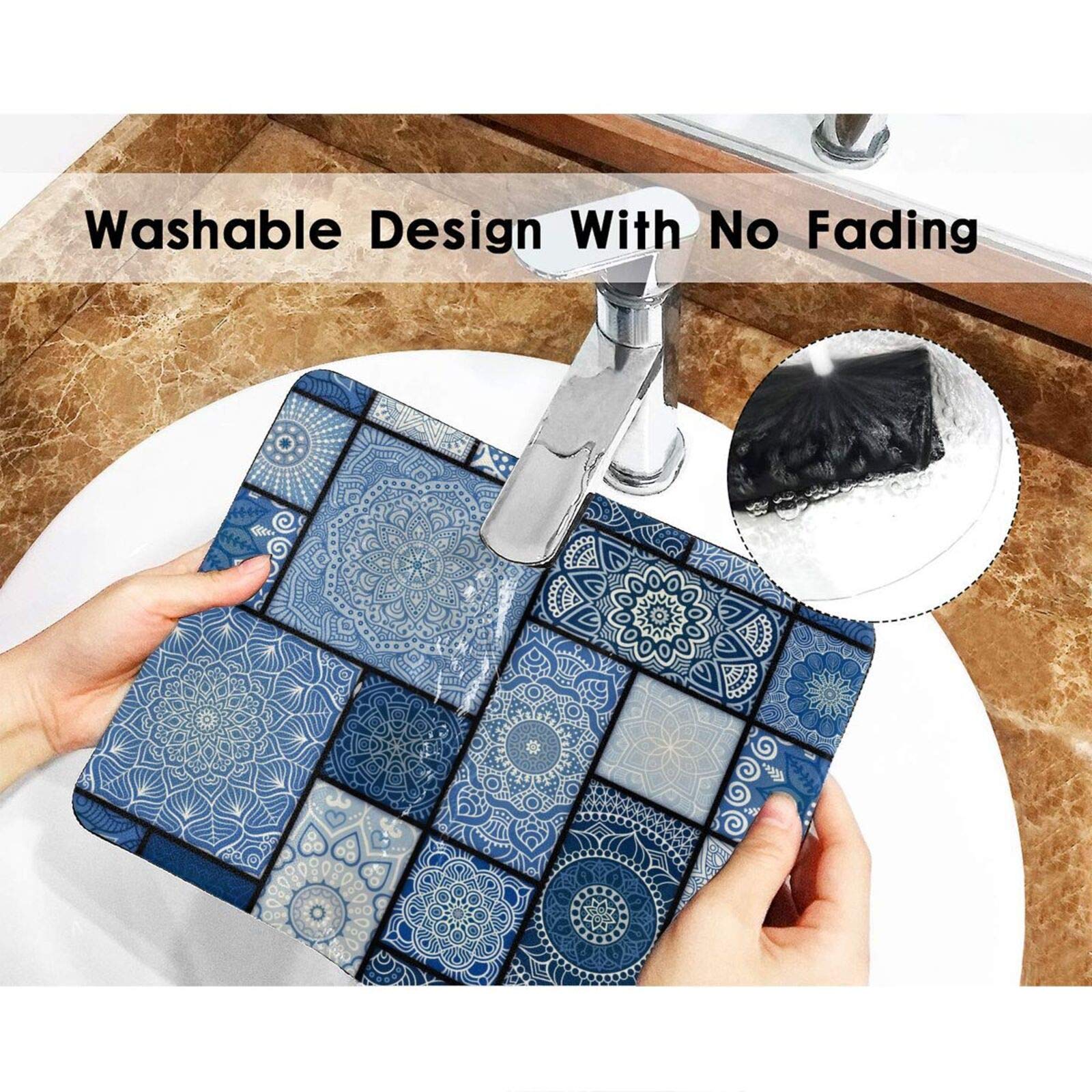 Custom Mouse Pad - Personalized Add Your Image Text Non-Slip Rubber Mice Mat - Stitched Edges Mousepad - Suitable for Home, Office, Workspace (7 x 8.6 inch)