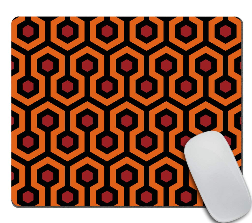 Amcove The Shining Overlook Hotel Carpet Rectangle Mouse Pad Customized Rectangle Non-Slip Rubber Mousepad Gaming Mouse Pads