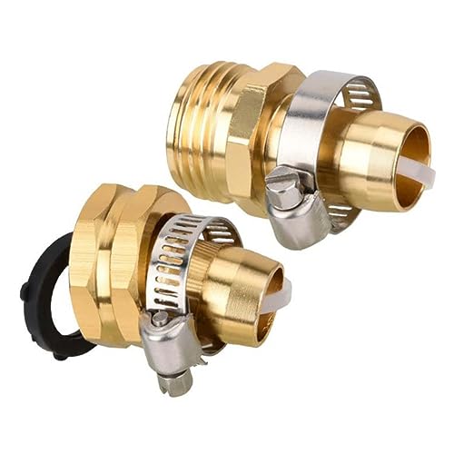 PAREKS 3 Pcs Copper Quick Connector Hose Quick Connector Car Wash Hose Connector Garden Water Quick Connector Accessories repair/2080