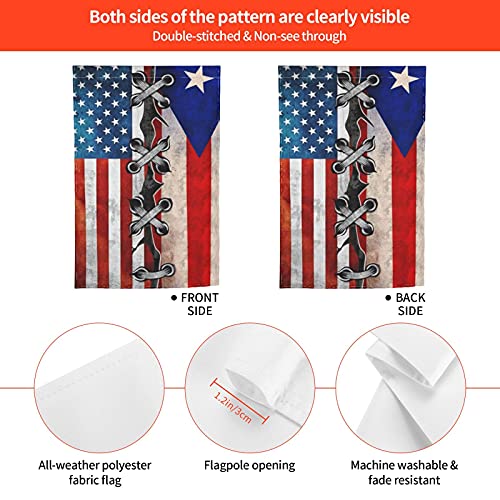 Afusvoe Cool Puerto Rico Puerto Rico Garden Flag House Decoration Outdoor Decorations