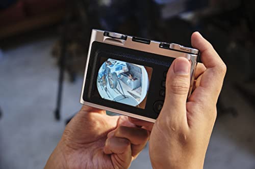 instax Mini EVO 2-in-1 Instant Photo Camera and Printer with with 2.7 inch LCD Screen, 10 Lens and 10 Film Effects, Mini Film Format