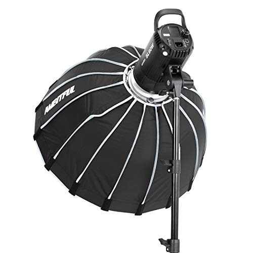 Godox SL-60W CRI 95+ LED Video Light SL60W White 5600K Version 60WS Bowens Mount with P60 Quick Installation Soft Box,Carrying Bag, Light Stand