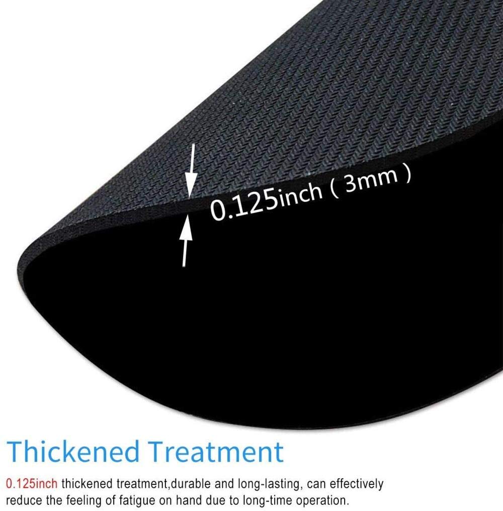 Rose Gold Glitter Ombre Mouse Pad Round Non-Slip Rubber Mousepad Laptop Office Computer Decor Cute Desk Accessories Customized Design Mouse Pad