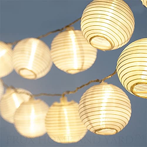 CozyHome Outdoor Lights for Patio | Solar Outdoor Lights 20 LEDs | Solar Lights Outdoor Garden | Solar String Light Lantern | Outdoor Solar String Lights | Solar String Lights Outdoor Garden