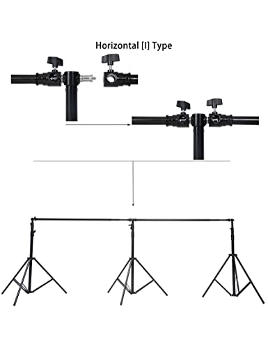 Kate 10x20ft (3x6m) Photography Backdrop Frame Stand for Room Set Adjustable Heavy Duty Photography Background Support System Kit