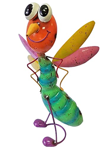 Continental Art Center Colorful Bug Metal Garden Statue CAC193351