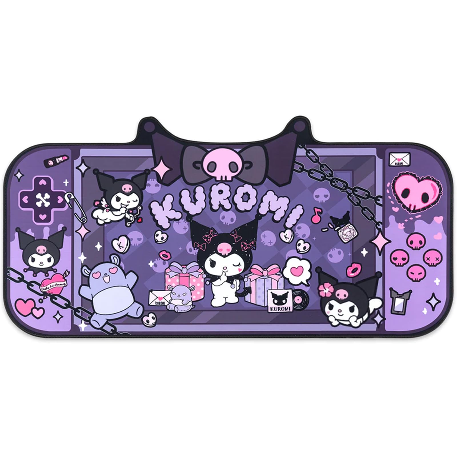 Kawaii Desk Pad Anime Mouse Pad XLarge Size, Kawaii Desk Cccessories Gaming Mousepad Kawaii Room Decor for Girls