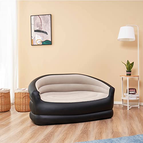 DIMAR GARDEN Inflatable Couch Outdoor Air Sofa,Blow Up Couches for Camping
