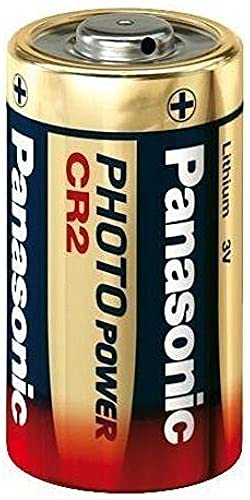 Panasonic CR2 3.0 Volt Long Lasting Lithium Batteries for Golf Rangefinders, Cameras, Flashlights and Other Devices, 6-Battery Pack
