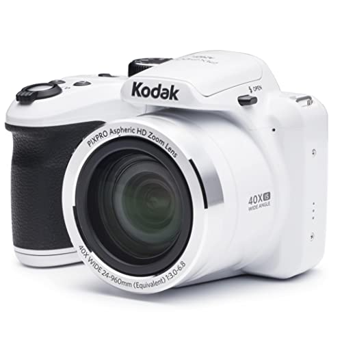 Kodak AZ401-WH PIXPRO 16MP Digital Camera, 3", White