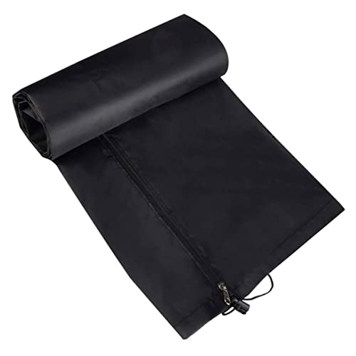 HANABASS 3pcs Washing Clothes Cover Rotary Patio Oxford Lines for Resistant D Weather Shield Closure Material Umbrella Garden Proof Rain Draw Zipper Line Shaped Canopy Rack and