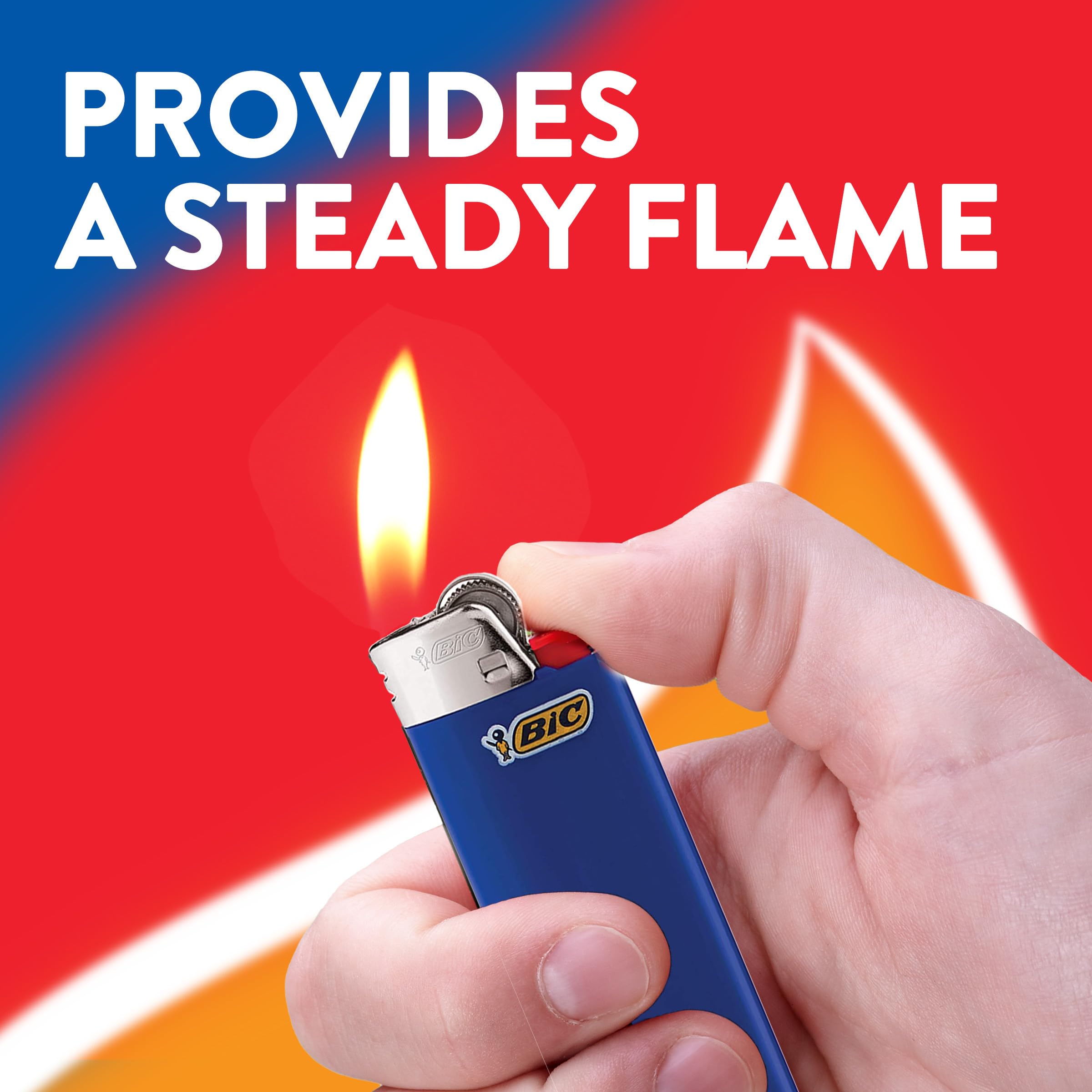 BIC Pocket Lighter, Special Edition Bob Marley Collection, Assorted Unique Lighter Designs, 8 Count Pack of Lighters
