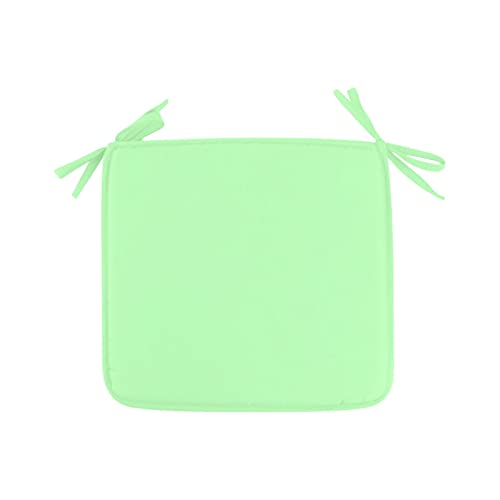 Square Strap Garden Chair Pads Seat Cushion for Outdoor Bistros Stool Patio Dining Room Work Seat (Mint Green, One Size)