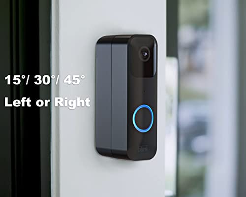 Blink Doorbell Mount, Adjustable (15 to 45 Degrees) Corner Kit for Blink Video Doorbell, Wide Viewing Angle Mount (Blink Doorbell is NOT Included)