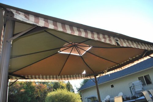 Garden Winds 2010 Living Home 10 x 12 Gazebo Replacement Canopy and Netting - RipLock 350