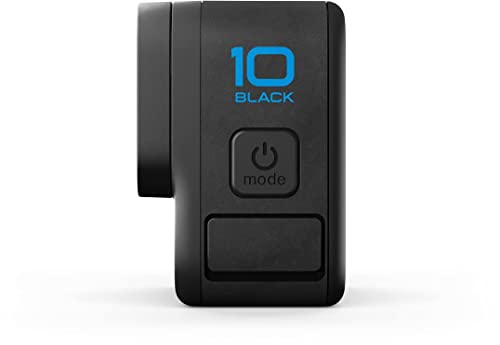 GoPro HERO10 (Hero 10) Black - Waterproof Action Camera with Front LCD and Touch Rear Screens, GP2 Engine, 5K HD, 23MP Photos, Live Streaming, 64GB Card, 50 Piece Accessory Kit and 2 Extra Batteries