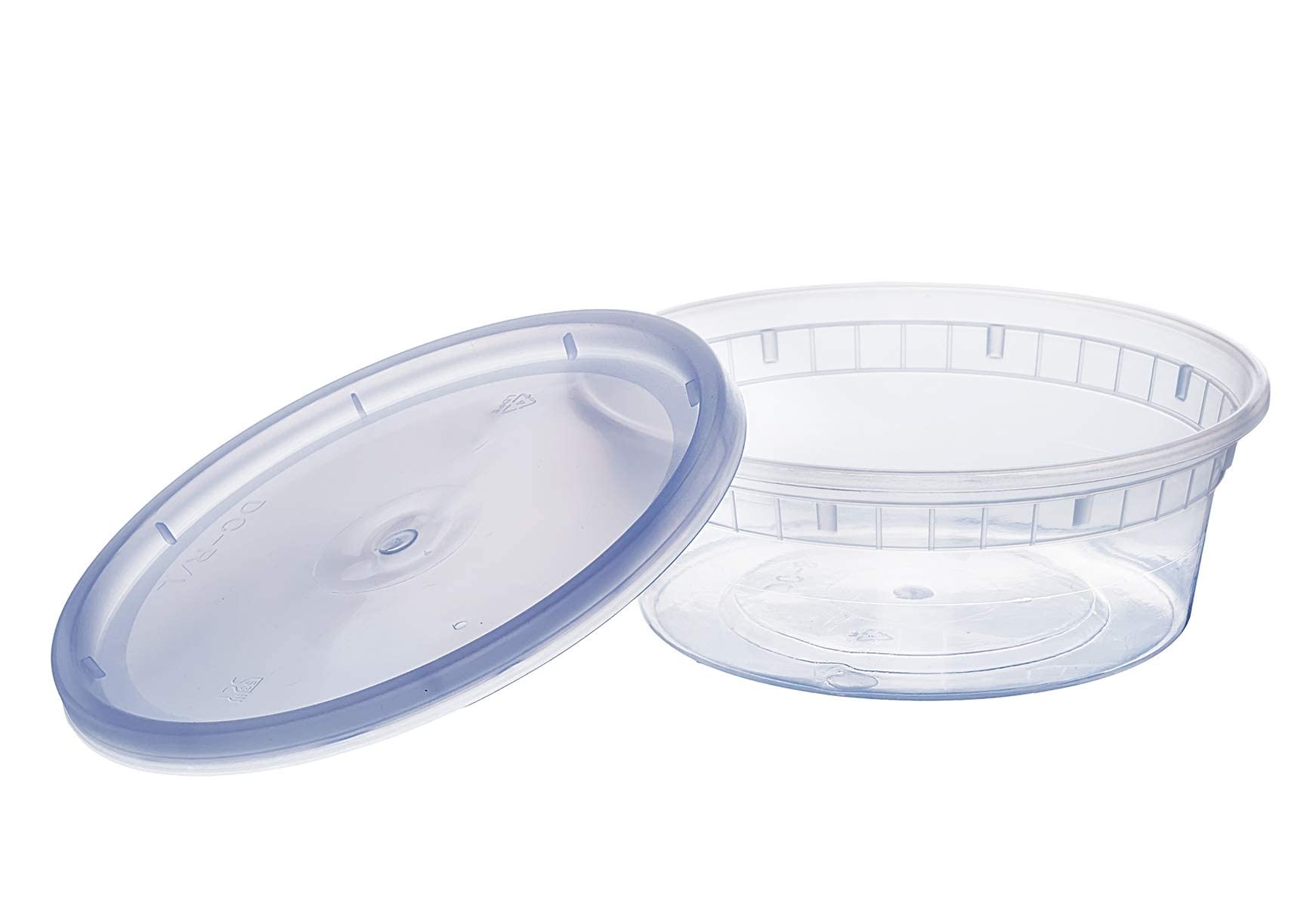 [TashiBox] 8 oz food storage deli containers with lids - 40 sets