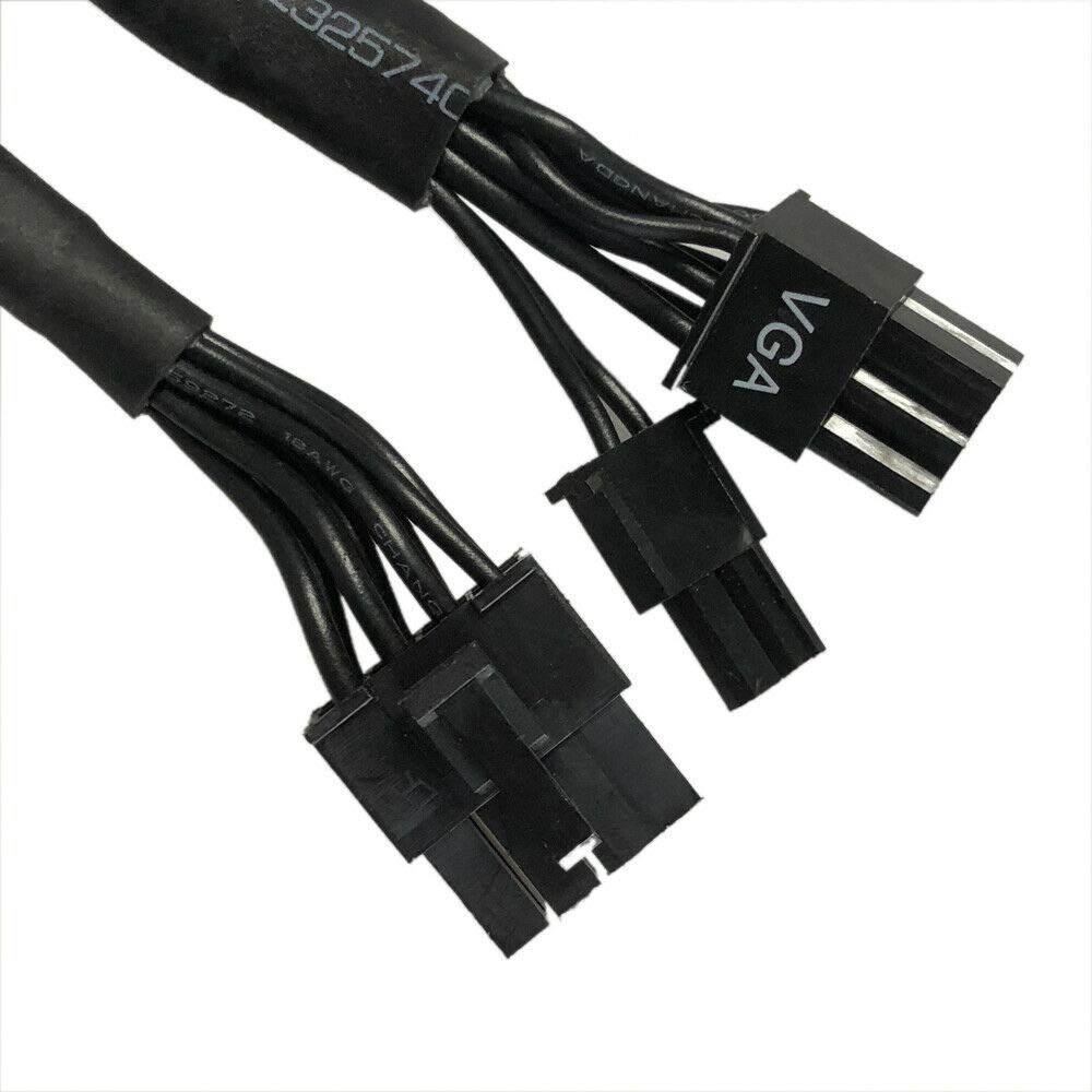 Zahara 8 (PIN) to 8 (pin) PCIE VGA Power Supply Cable Flex 18AWG Replacement for EVGA Supernova 550-1300 G2 G3 G5 750 B2 B3 P2 T2 / 8 (pin) pcie Cable evga Power Supply Cables