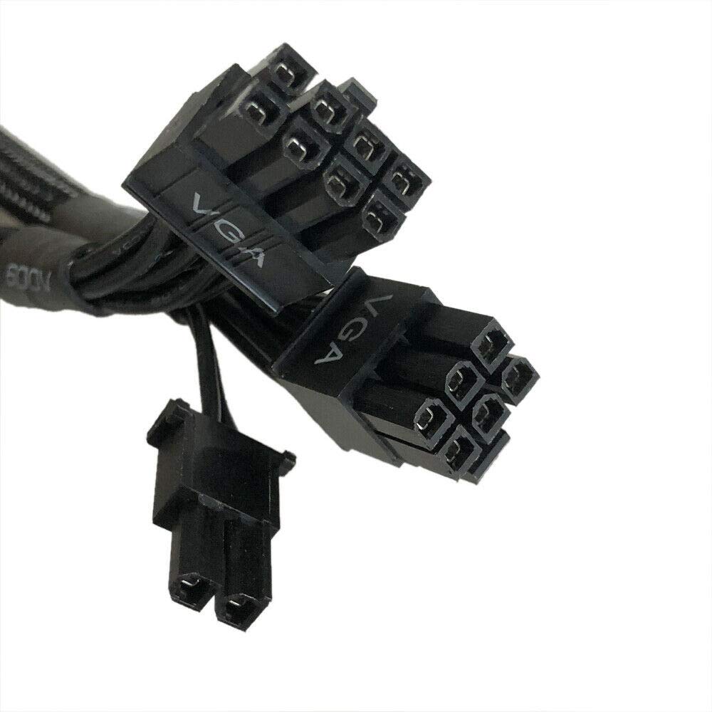 Zahara 8 (PIN) to 8 (pin) PCIE VGA Power Supply Cable Flex 18AWG Replacement for EVGA Supernova 550-1300 G2 G3 G5 750 B2 B3 P2 T2 / 8 (pin) pcie Cable evga Power Supply Cables