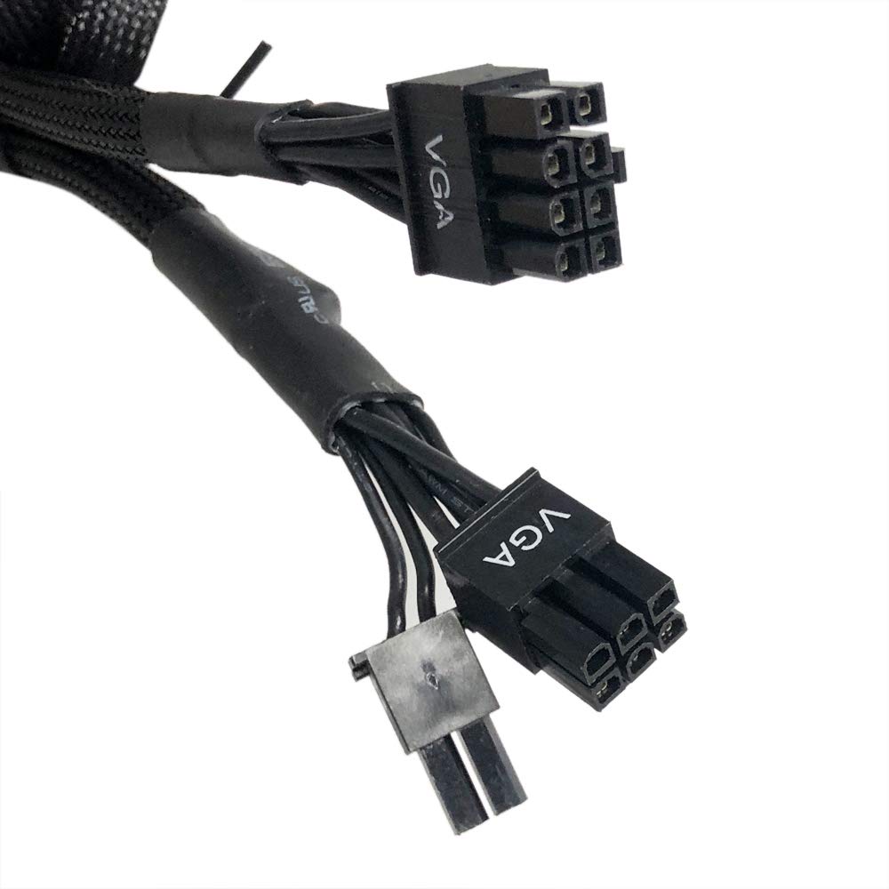Zahara 8 (PIN) to 8 (pin) PCIE VGA Power Supply Cable Flex 18AWG Replacement for EVGA Supernova 550-1300 G2 G3 G5 750 B2 B3 P2 T2 / 8 (pin) pcie Cable evga Power Supply Cables
